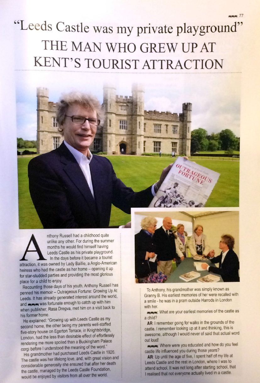 Leeds Castle was my private playground – THE MAN WHO GREW UP AT KENT’S ...